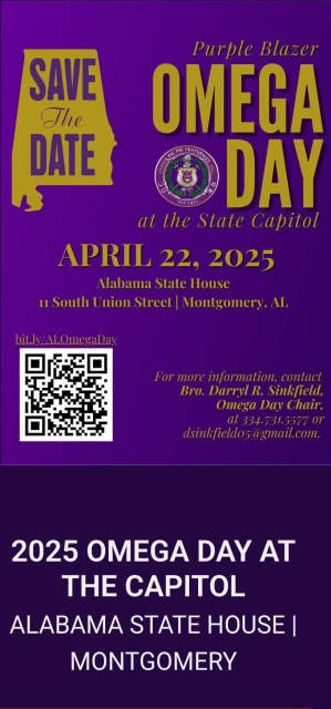 Omega Day At The Capital – Alabama Statewide Organization